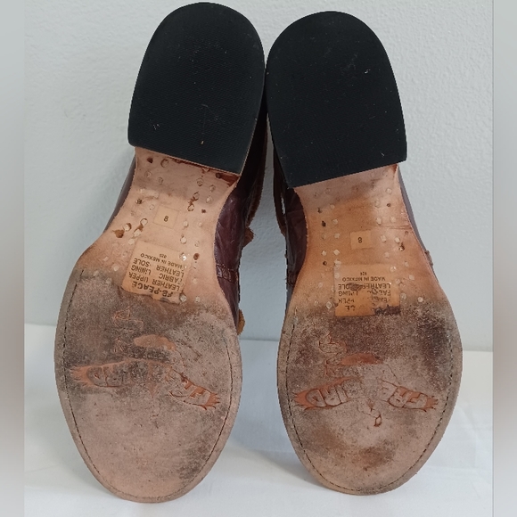 Freebird by Steven | Shoes | Freebird Steven Peace Laceup Boho Heel ...